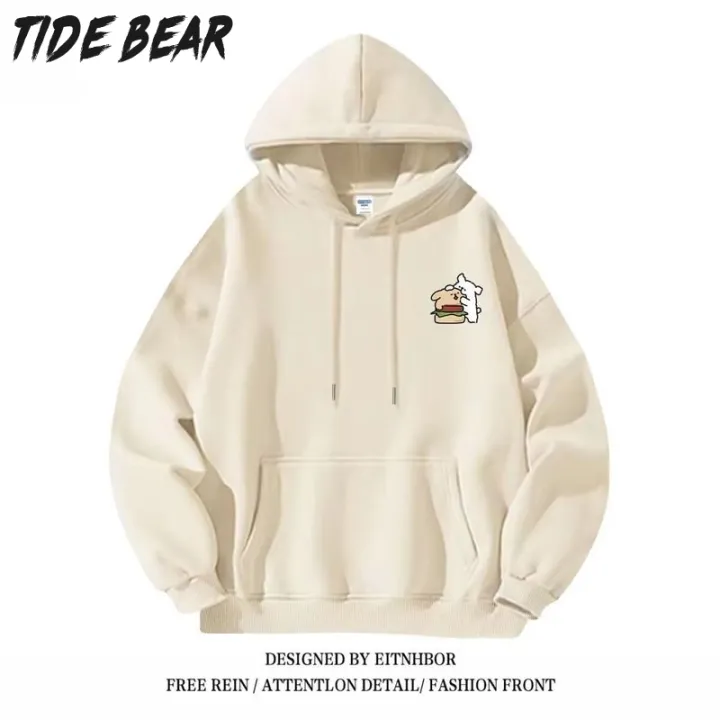 TIDE BEAR เสื้อสเวตเตอร์มีฮู้ดสำหรับทุกเพศ,เสื้อสเวตเตอร์การ์ตูนรูป ...