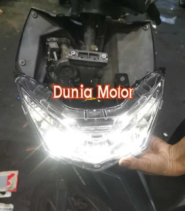reflektor lampu utama beat deluxe / beat street / beat 2020 2021 2022 ...