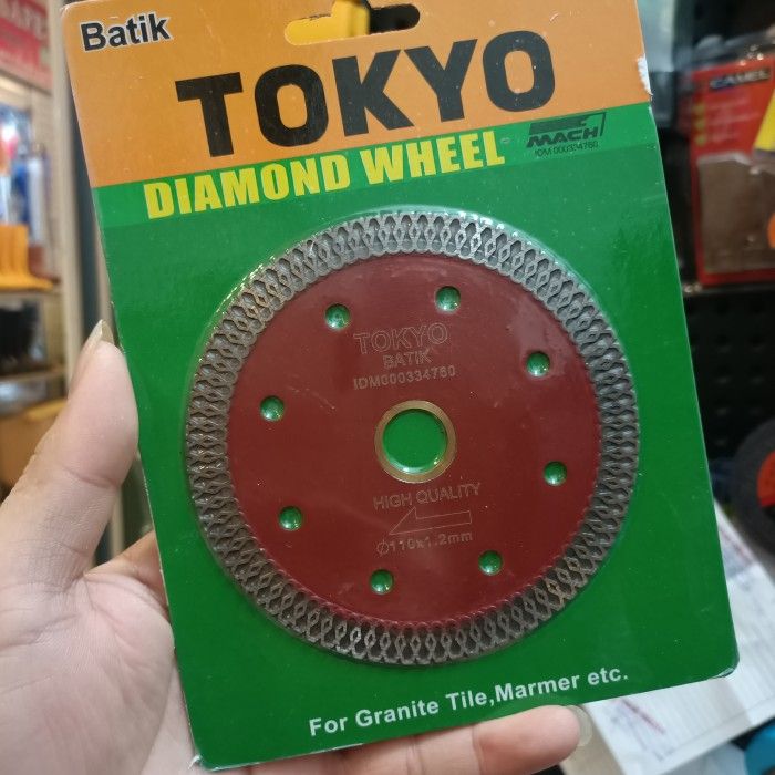 mata gurinda Tokyo batik 4" / diamond wheel Tokyo potong granite ...