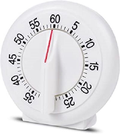 ZF-T003A Big Round Manual Kitchen Timer | Lazada PH