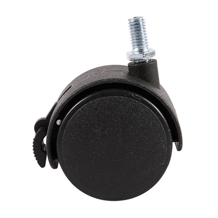 (NITO) Furniture Swivel Locking Caster 8mm Screw Stem 2-inch Dia Wheel ...