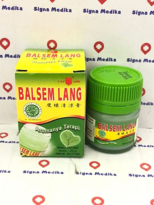 Balsem Lang 20 gram - Balsem Gosok Untuk Nyeri / Pegal-Pegal | Lazada ...