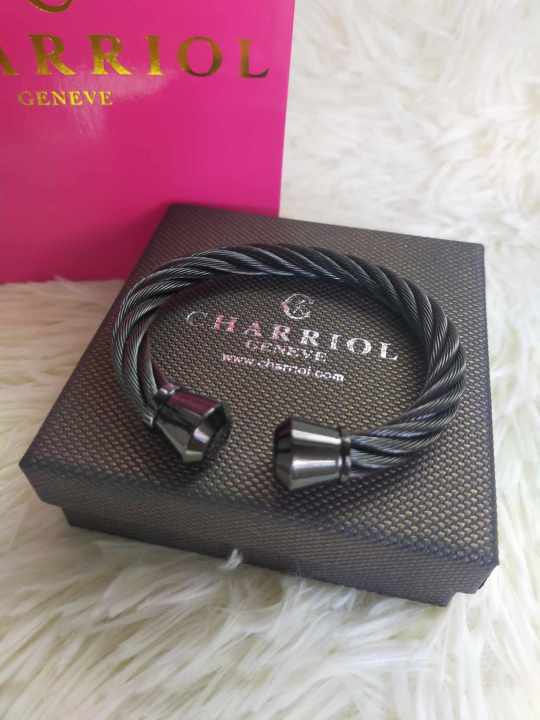 CHARRIOL All Black Edition Mens Celtic Bangle | Lazada PH