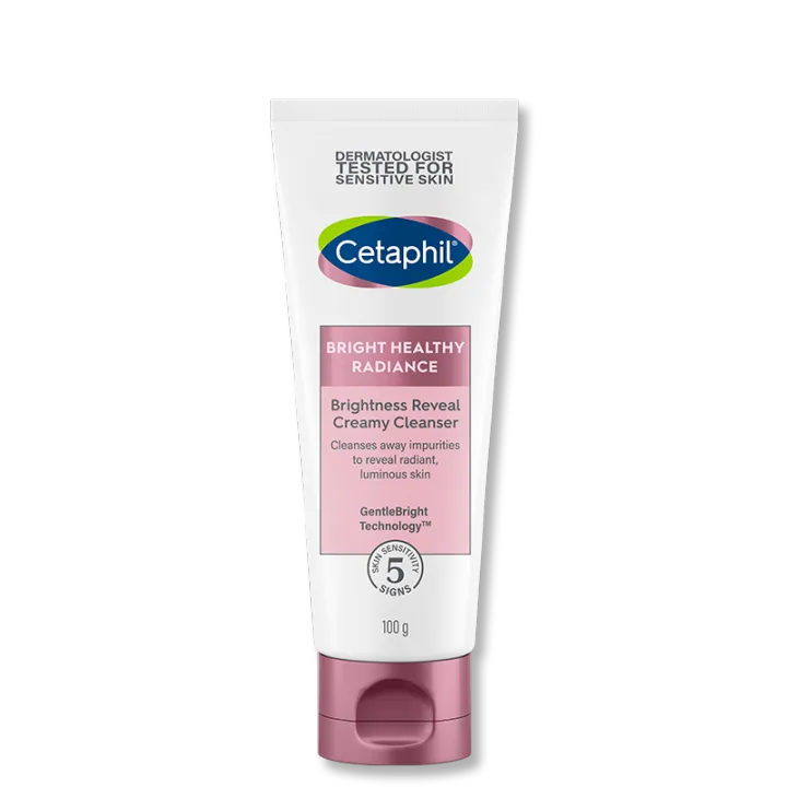 CETAPHIL BRIGHT HEALTHY RADIANCE - REVEAL CREAMY CLEANSER 100G | Lazada
