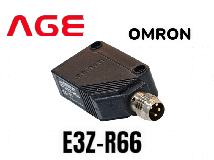 E3Z-R66 OMRON, Retroreflective Photoelectric Sensor, Block Sensor ...