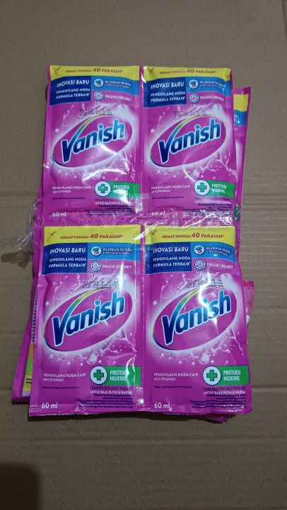 Vanish Renceng 60 ml paket isi 12 pcs | Lazada Indonesia