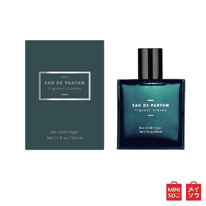 (ขายดีทีสุด) MINISO น้ำหอมรุ่น Ice-Cool vigor Eau de Parfum 50ml ...