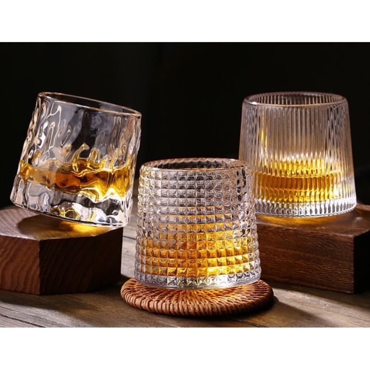 Ready Stocks / Creative Spinning Shaped Glass / Soda Drink Soju Glass ...