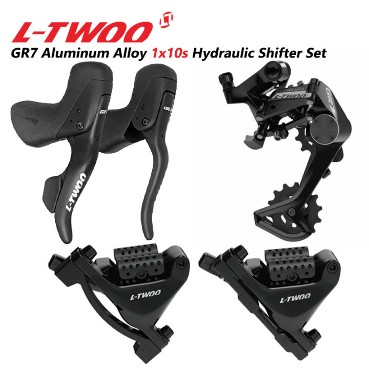 Ltwoo GR7 Disc Series Aluminium Alloy Hydraulic Groupset 1x10s Gravel ...