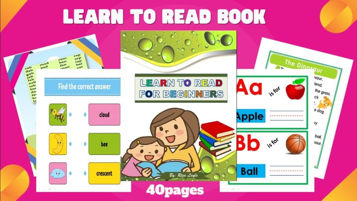 LEARN TO READ FOR BEGINNERS / READING FOR KIDS / READ AND LEARN | Lazada PH