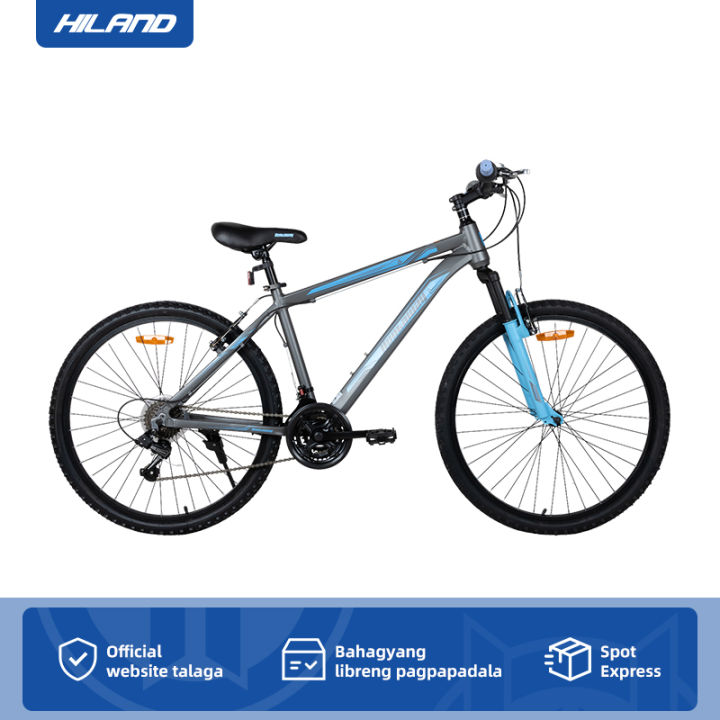 Hiland จักรยานเสือภูเขา 21 สปีด 26 นิ้ว mountain bike จักรยาน โช้คหน้าเหล็กกันกระแทก เฟรม ...