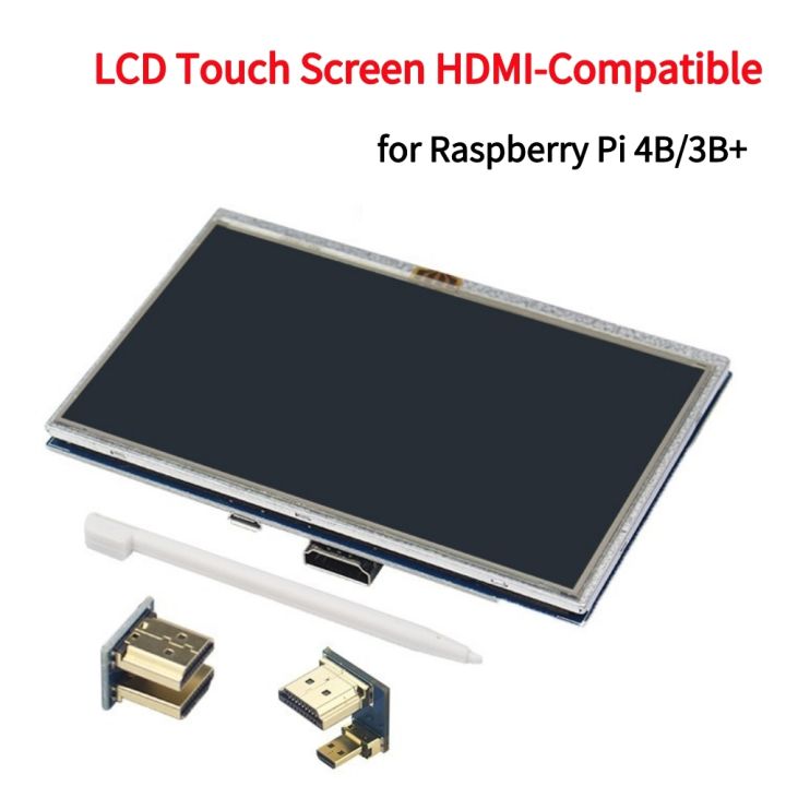5 inch LCD Touch Screen 800 X 480 HD HDMI-Compatible Display Module ...