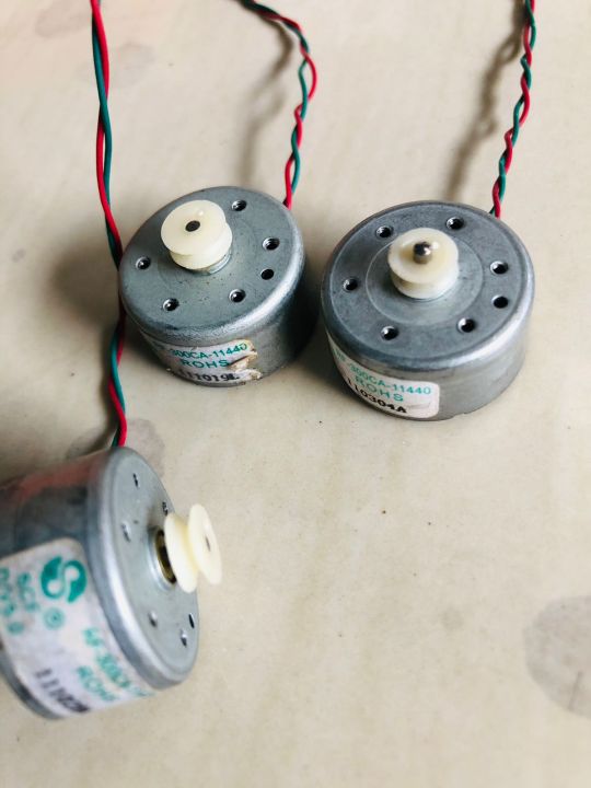 Motor DVD Dinamo TERPASANG PEMUTAR KARET Optic Optik topi VCD 3V-6V DC ...