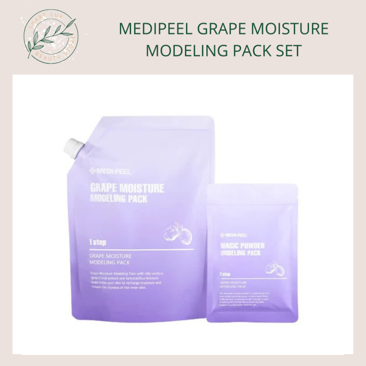[Ready Stock] Medipeel Grape Moisture Modeling Pack Set | Lazada