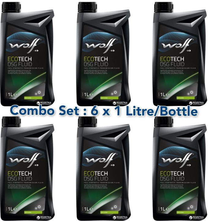 6 x 1 Litre/Bottle Automatic Transmission Fluid for Dual Clutch ...
