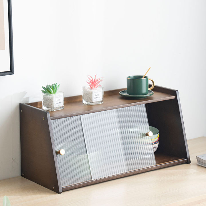 Japanese sideboard solid wood kitchen cabinet locker table shelf coffee ...