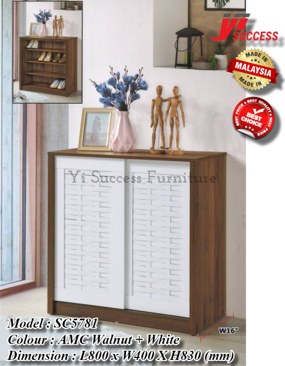 Yi Success Sliding Door Shoes Cabinet / Solid Board Shoe Rack ...