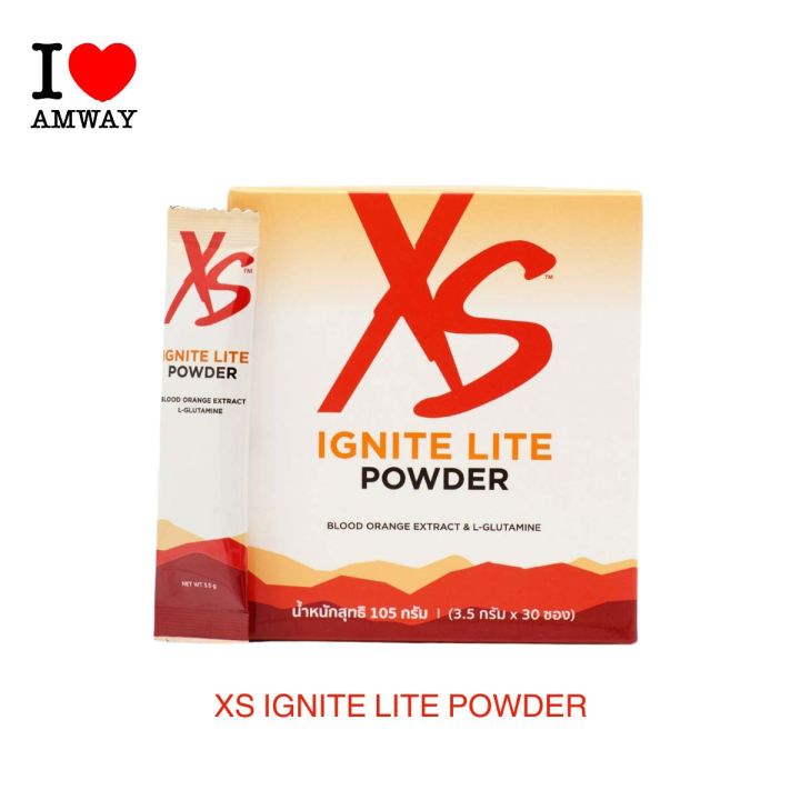 Amway Xs ignite lite powder (ฉลากไทย) เอ็กซ์เอส อิกไนท์ ไลท์ พาวเดอร์ ...