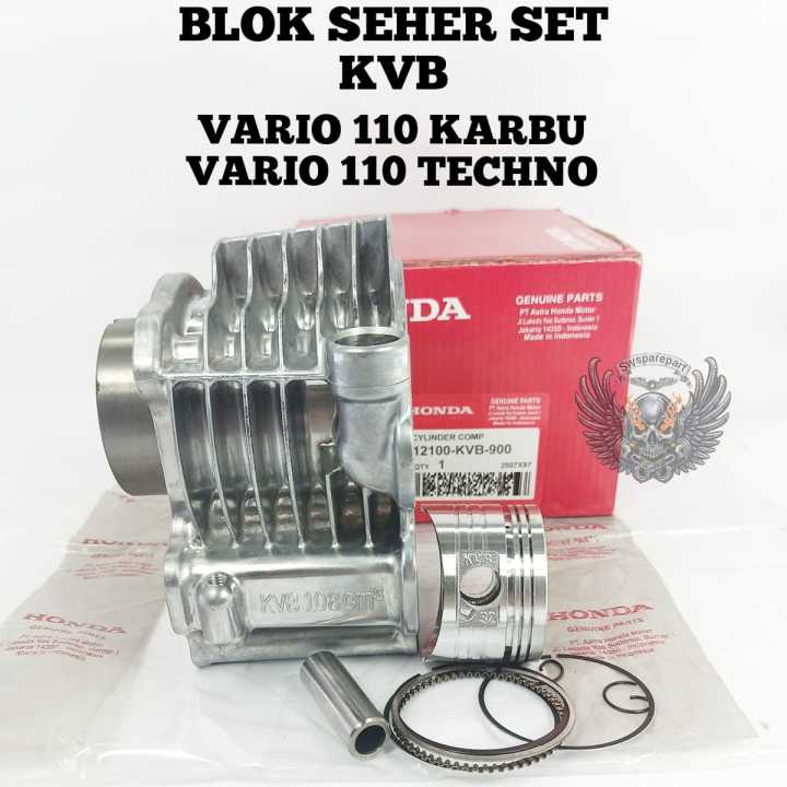 BLOK SEHER PISTON RING KOMPLIT HONDA KVB VARIO110 KARBU VARIO 110 ... BLOK SEHER PISTON RING KOMPLIT HONDA KVB VARIO110 KARBU VARIO 110 ...