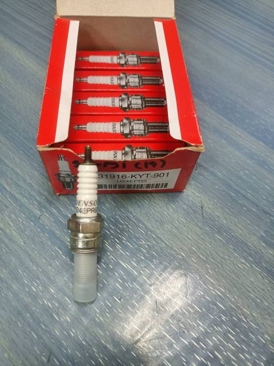 หัวเทียน รุ่น Scoopy-I (U24EPR9) (DENSO) 31916-KYT-901 แท้เบิกศูนย์ ...