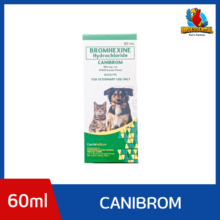 Carchimillican Canibrom Bromhexine Hydrochloride for Dogs and Cats ...