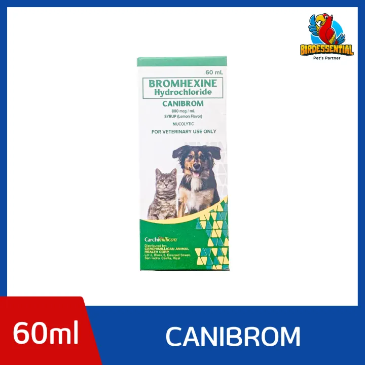 Carchimillican Canibrom Bromhexine Hydrochloride for Dogs and Cats ...