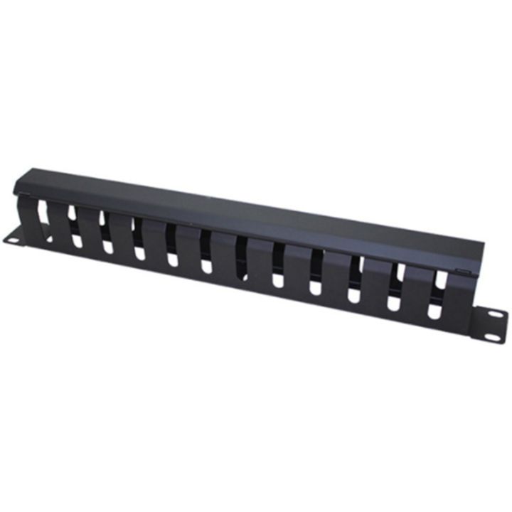 (DRGQ) 1U Cable Management Horizontal Mount 19 Inch Server Rack , 12 ...