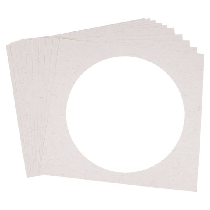 10-Sheets Soft Rice Paper Raw Pre-Mounted, Raw Rice Paper for Painting ...