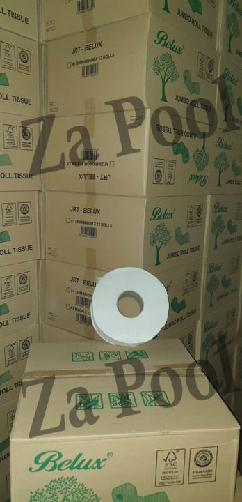 Belux Jumbo Roll Tissue (1ctn x 450g x 12 Rolls) | Lazada