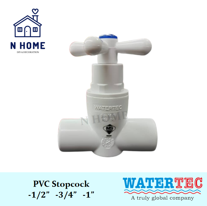 N HOME WATERTEC Kitchen or Bathroom Stopcock Stop cock Valve size 1/2 ...