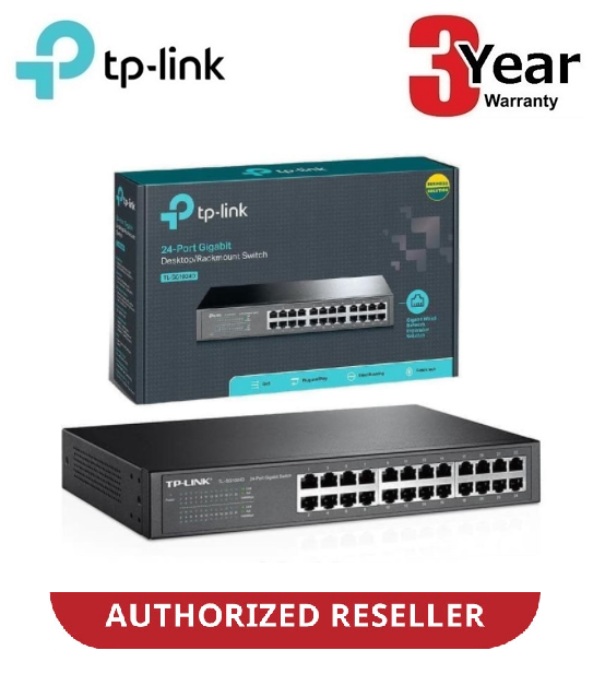 TP-Link TL-SG1024 24-Port Gigabit Rackmount Switch | Lazada