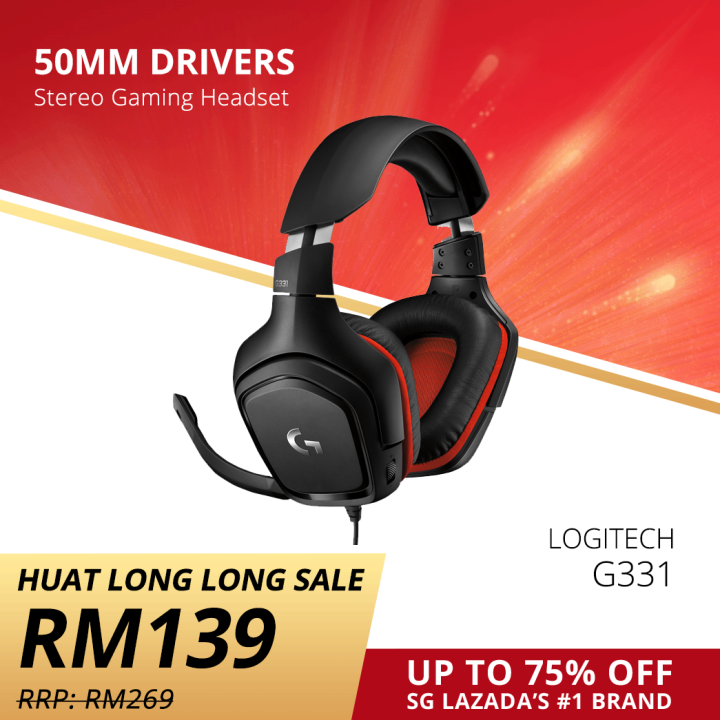 Logitech G331 Stereo Gaming Headset | Lazada