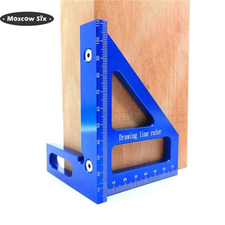 [Moscow Six] Multifunctional Miter Triangle Ruler Layout 45 / 90 Degree ...