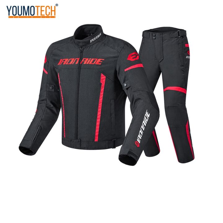 Motorcycle Jacket Men Protection Sets Windproof Waterproof Motorcycle ...
