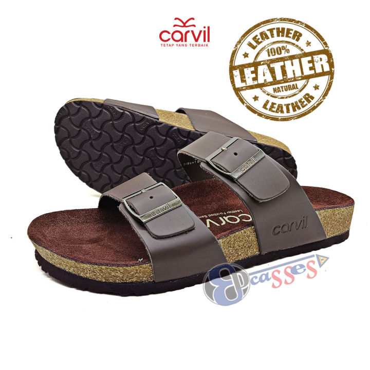 Carvil Colorado 02 - Sandal Kulit Sapi Tulen Pria Dewasa Autentik by ...