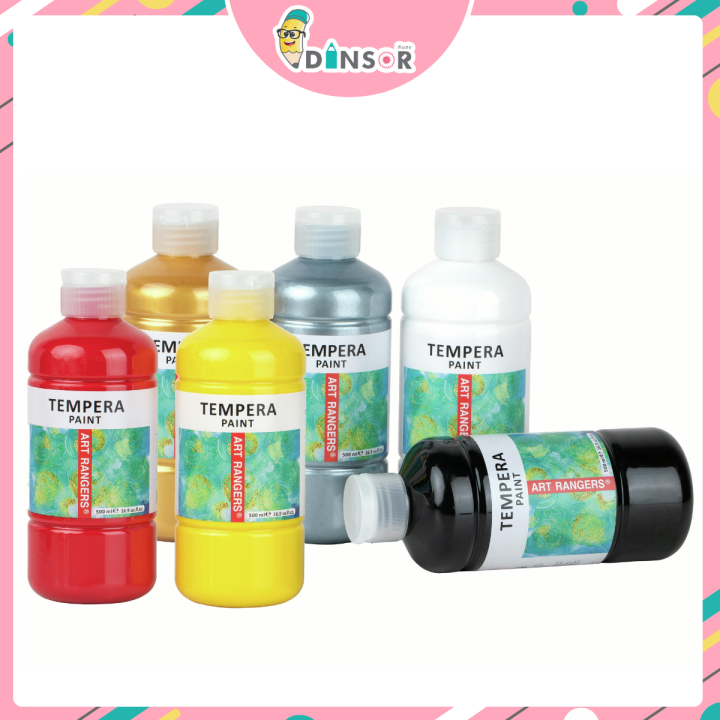 ART RANGERS สีเทมเพอร่า สีน้ำสำหรับเด็ก สีโปสเตอร์ ล้างออกง่าย สีปลอด ...