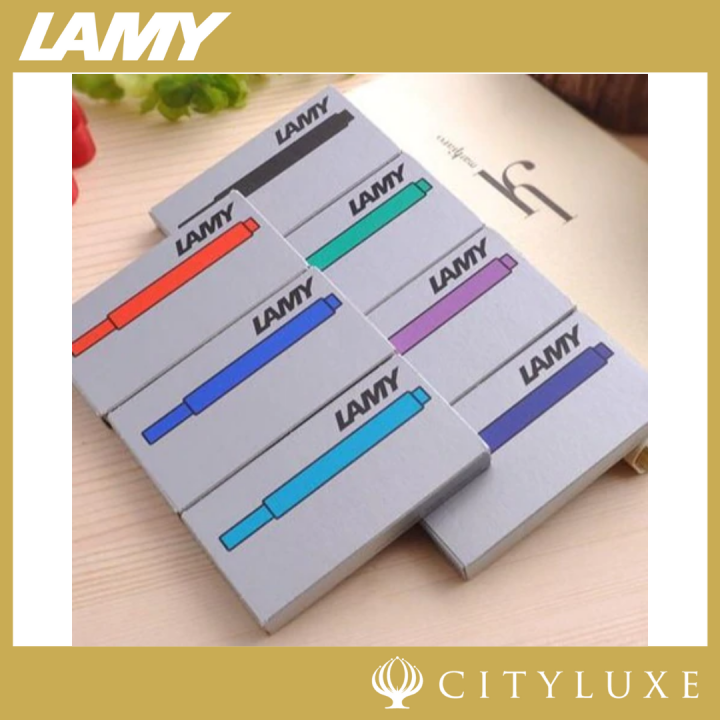 Lamy T10 Ink Cartridge for Lamy Fountain Pens - Ink Refill Black / Blue ...