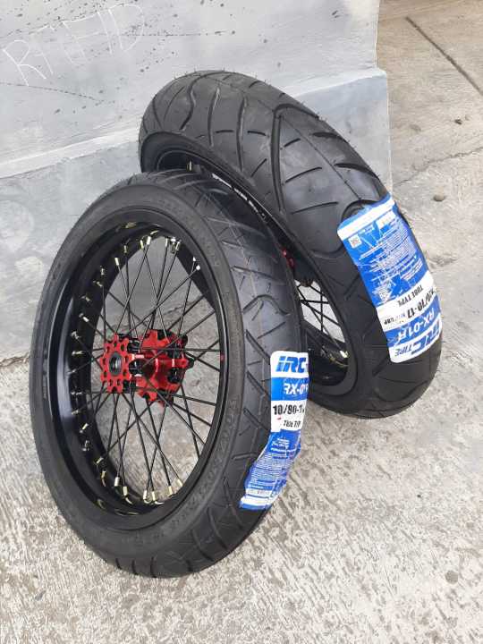 SUPERMOTO CRF BAN IRC BARU HARGA PROMO 250/300 RING 17 | Lazada Indonesia