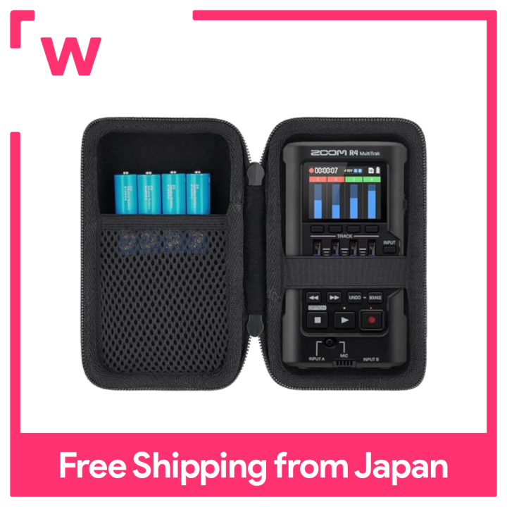 ZOOM Zoom R4 multitrak 32-bit float portable multitrack recorder ...