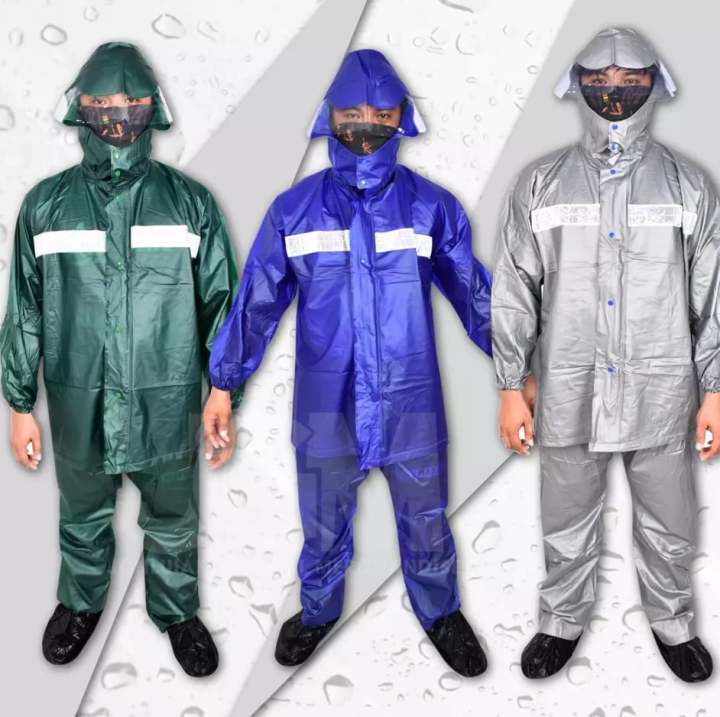 Rubberized Kapote Raincoat Original | Lazada PH