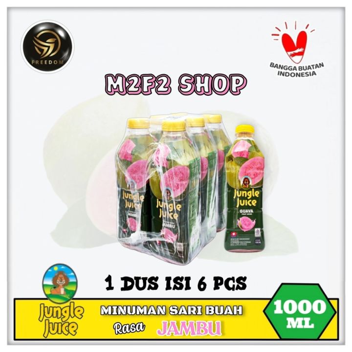 Diamond Jungle Juice Guava | Jus Jambu Botol Pet - 1000 ml | 1 Liter ...