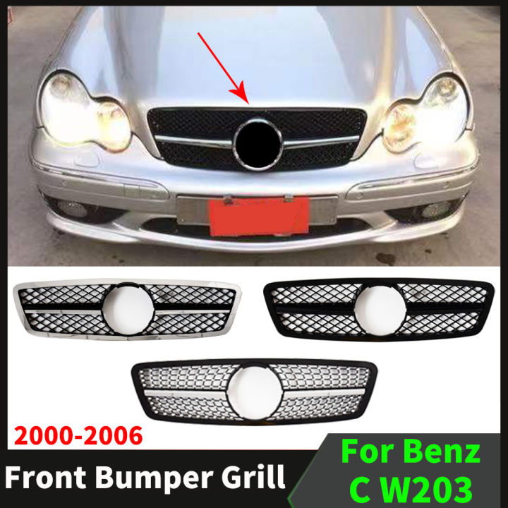 Middle Hood Mesh Facelift Accessories Upgrade Front Grille Racing Grill ...