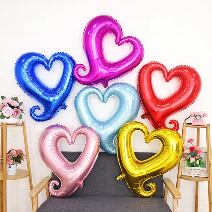 18 inch Heart Love Shape Foil Balloon Anniversary Wedding Birthday ...