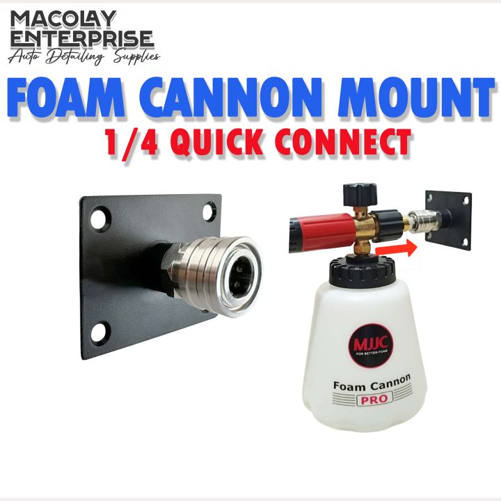 Foam Cannon Quick Connect Wall Stainless Steel Coupling by Mount by ...