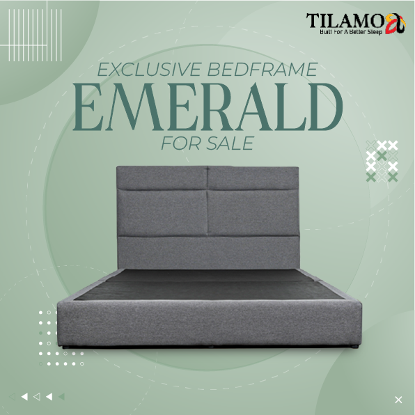 Tilamo Jade/ Emerald/ Sapphire Divan Fabric Bed Frame in Grey Colour ...