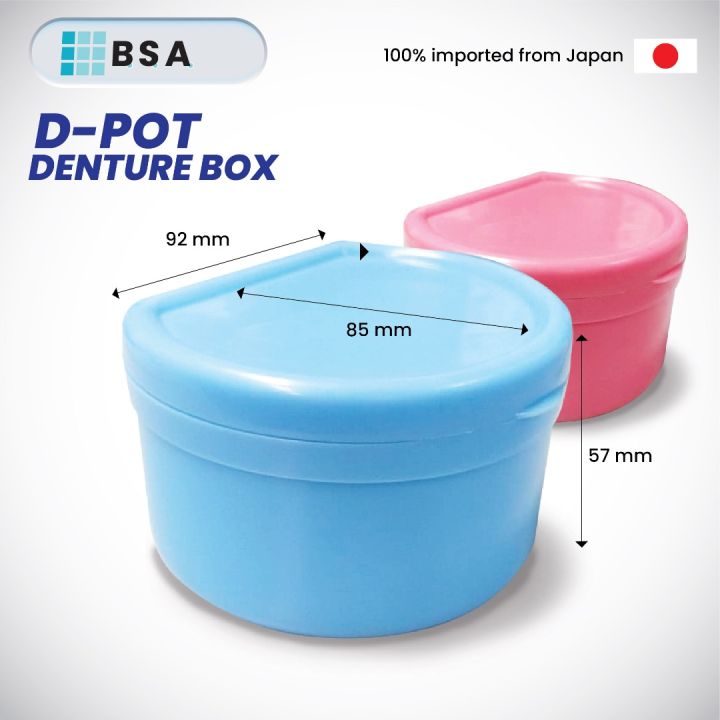 D-Pot Denture Box | Lazada