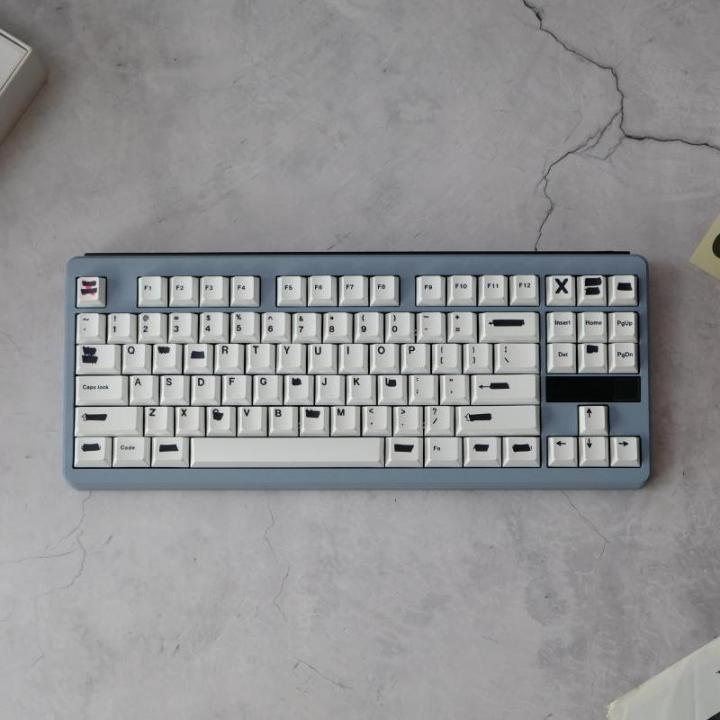 【Keycap Only】GMK Redacted Keycap 150 Keys Cherry Profile PBT ...