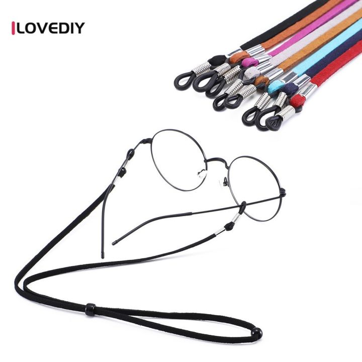 Adjustable Eyewear Rope Glasses Scalable Silicone Rope Strap Neck Cord ...