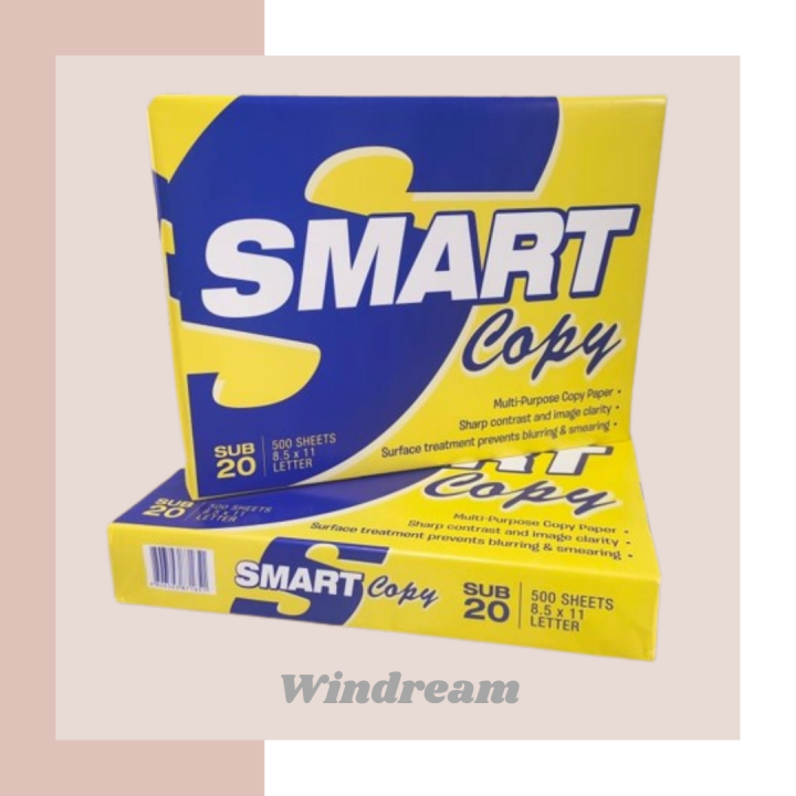 Smart Copy Paper Sub 20 | Lazada PH