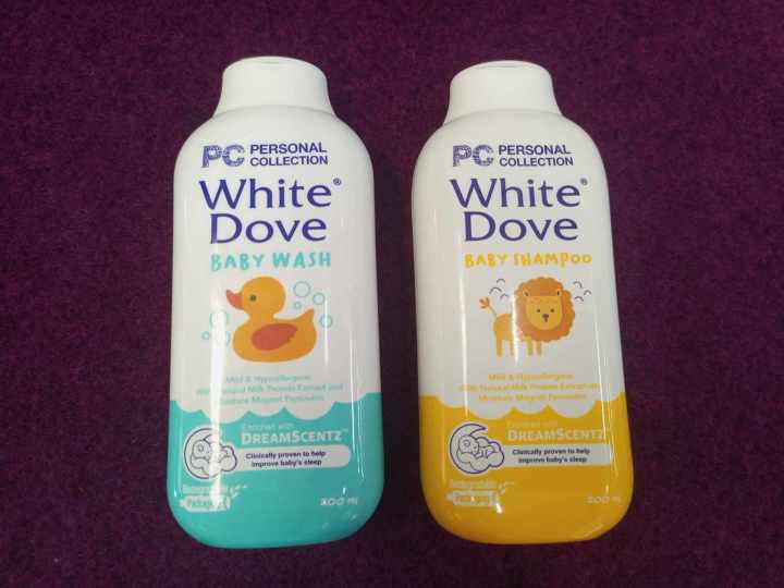 PERSONAL COLLECTION WHITE DOVE BABY WASH & WHITE DOVE BABY SHAMPOO ...
